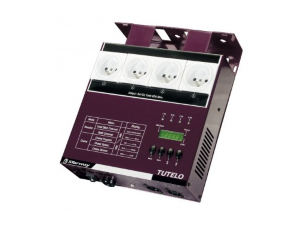 Bloc puissance 4*1kw 220V 20A DMX - Delaunay Productions